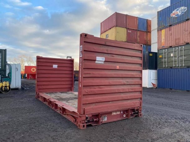 Buy 20ft Flat Rack Shipping Containers