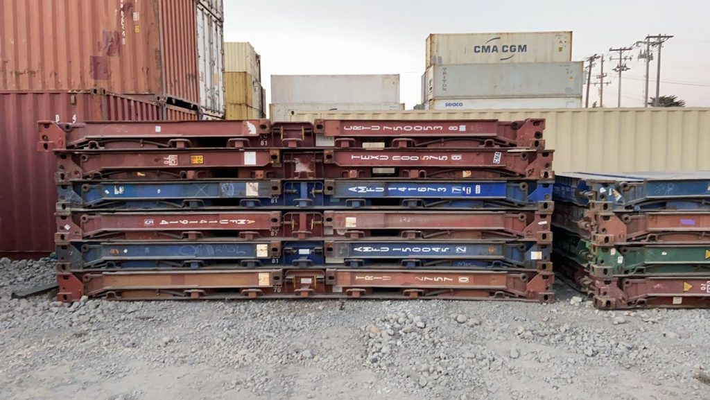 Buy 20ft Flat Rack Shipping Containers
