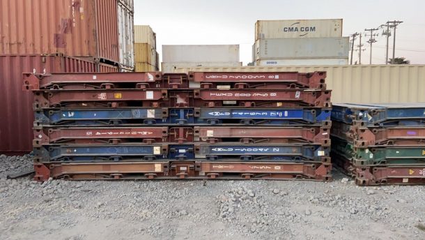 Buy 20ft Flat Rack Shipping Containers