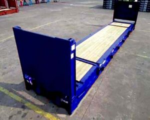 Buy 40ft Flat Rack Shipping Container