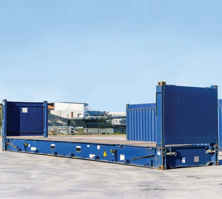 Buy 40ft Flat Rack Shipping Container