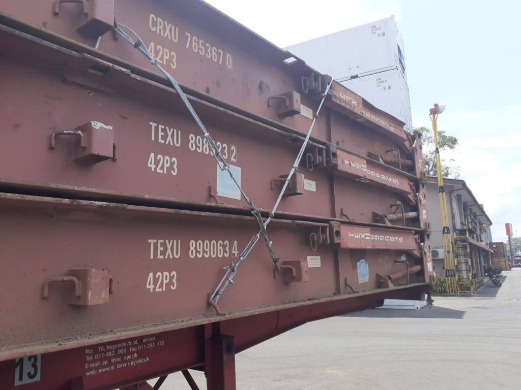 Buy 40ft Flat Rack Shipping Container